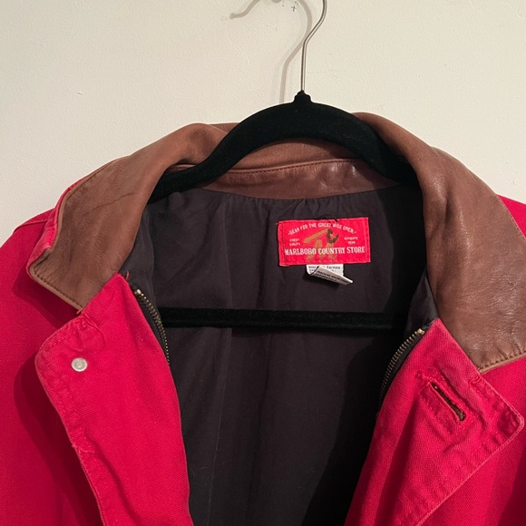 Jackets & Coats | Vintage Red Chore Coat | Poshmark